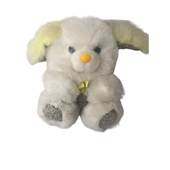 Dan Dee | Toys | Dan Dee Plush Whiteyellow Bunny Rabbit Stuffed Animal ...